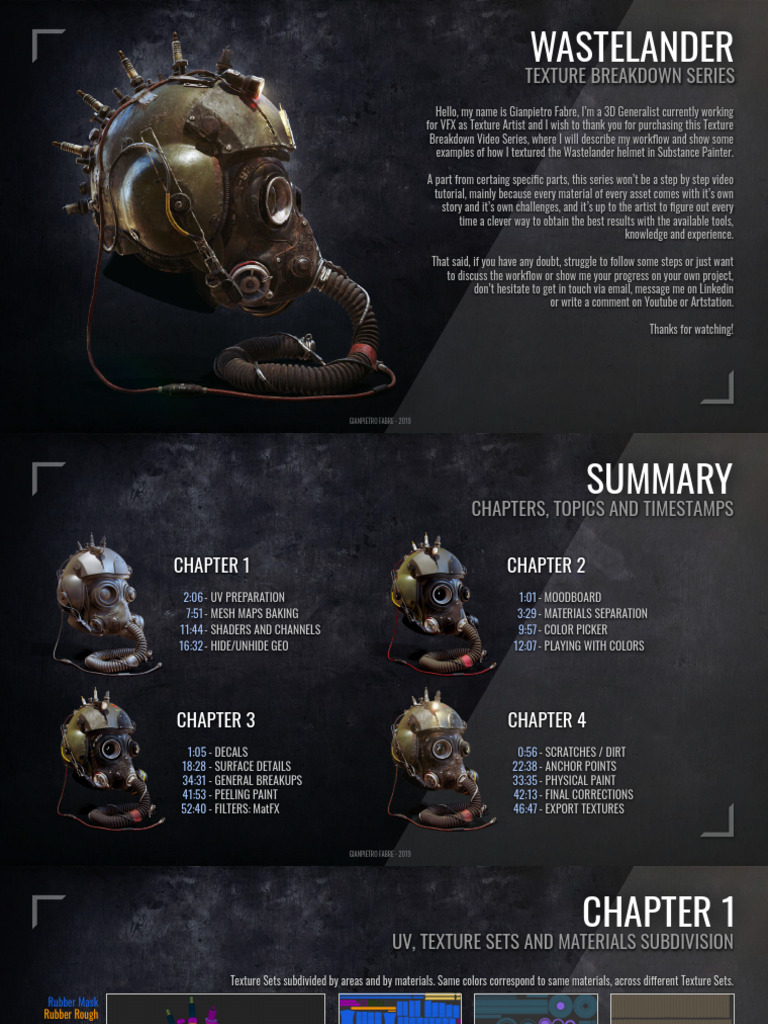 Wastelander Texture Breakdown | PDF | Texture Mapping