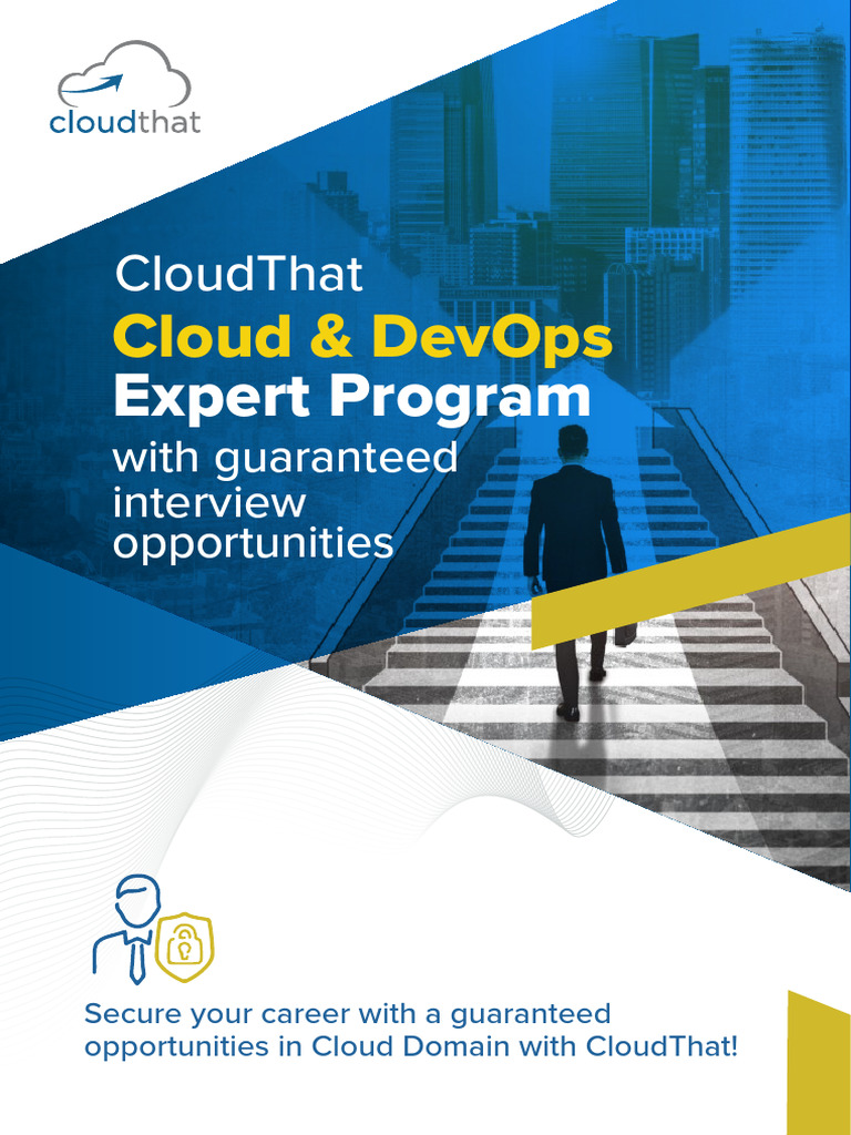 CloudThat'S - Cloud and DevOps Job Guarantee Program 1 | PDF | Amazon Web Services | Computing