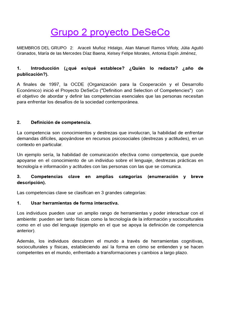 Actividad 1 - Complementos para La Formación Disciplinar de Biología y Geología. | PDF ...