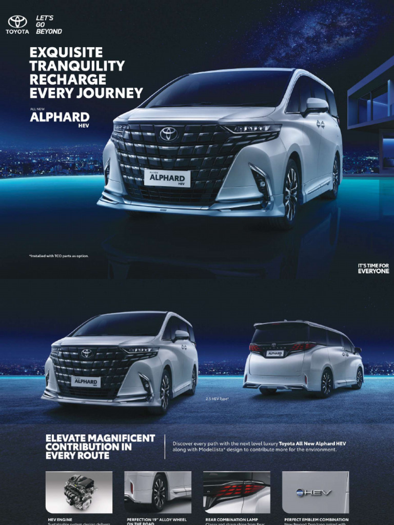 Leaflet All New Alphard & Vellfire - 9-05-2025 - Compressed - 1 | PDF