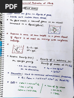Mechanical Properties of Fluids CLASS XI NOTES | PDF