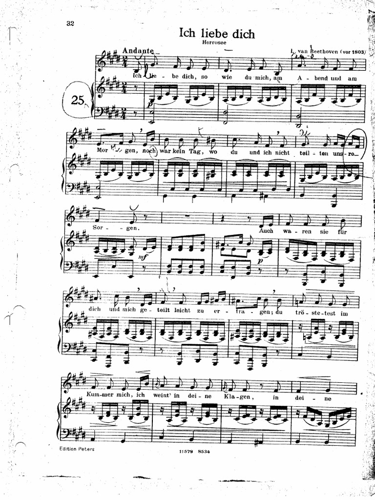 Ich Liebe Dich | PDF