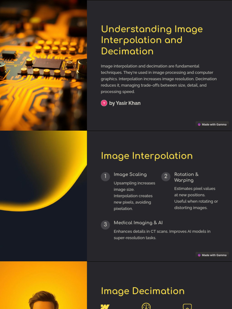Understanding Image Interpolation and Decimation | PDF