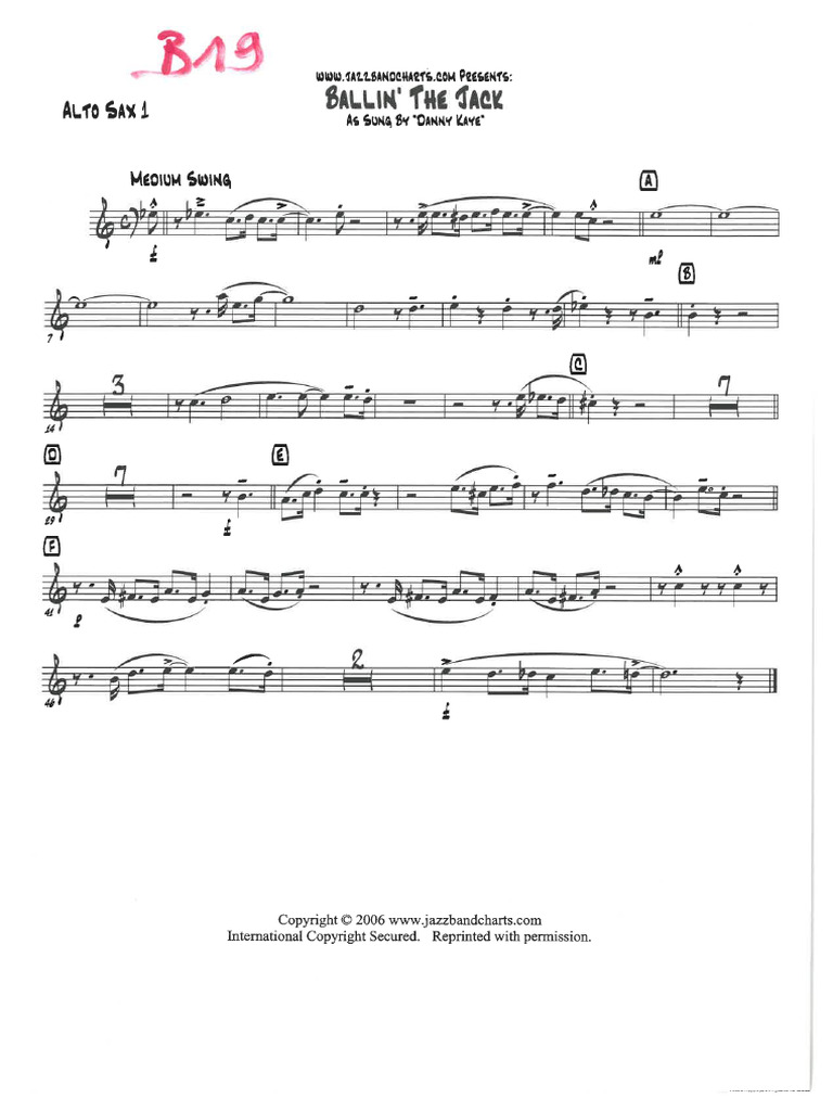 B19 - Ballin' The Jack | PDF