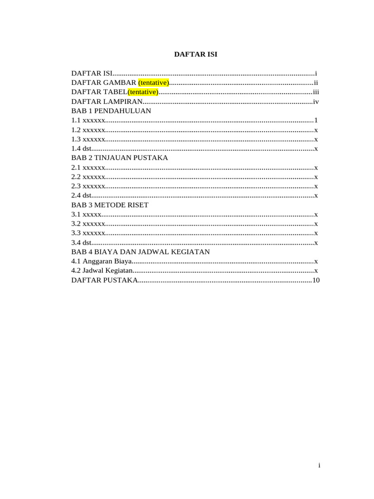 Template Proposal PKM Riset Eksakta 2024 | PDF