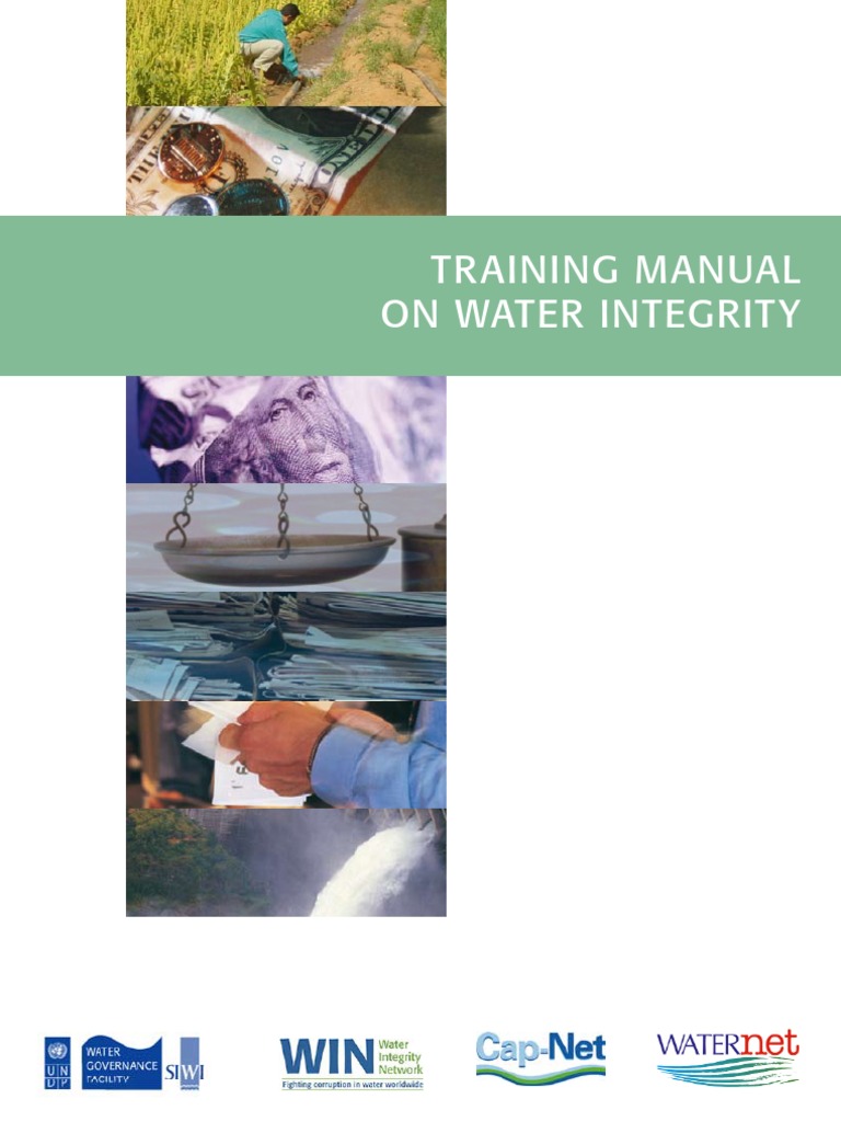 Water Integrity Training Manual | PDF | Governance | Corruption