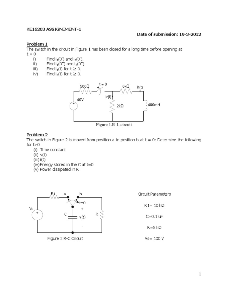 Circuit Analysis Problems and Solutions | PDF