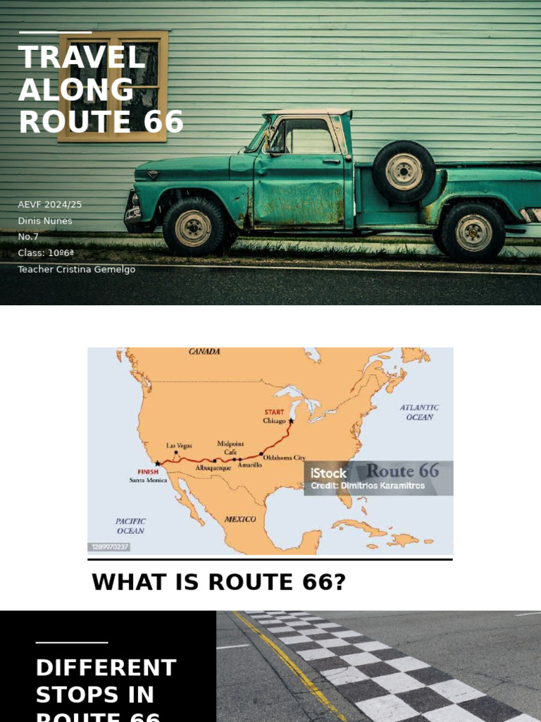 The Historic Route 66 | PDF