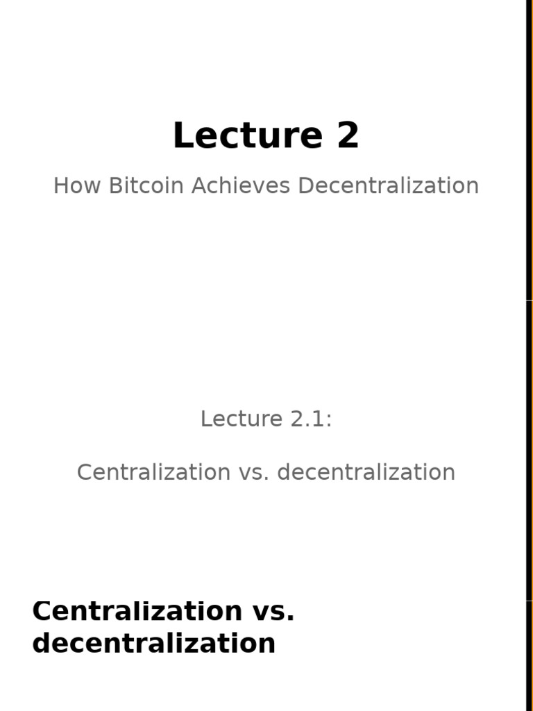 Bitcoin MOOC Nie Lecture 2 | PDF | Bitcoin | Computer Science