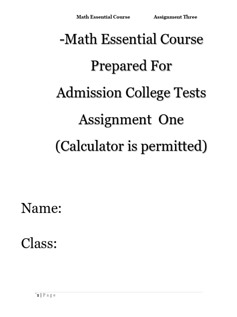 30 questions without calc | PDF | Mathematics