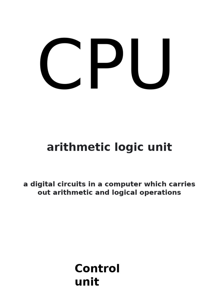Cpu | PDF