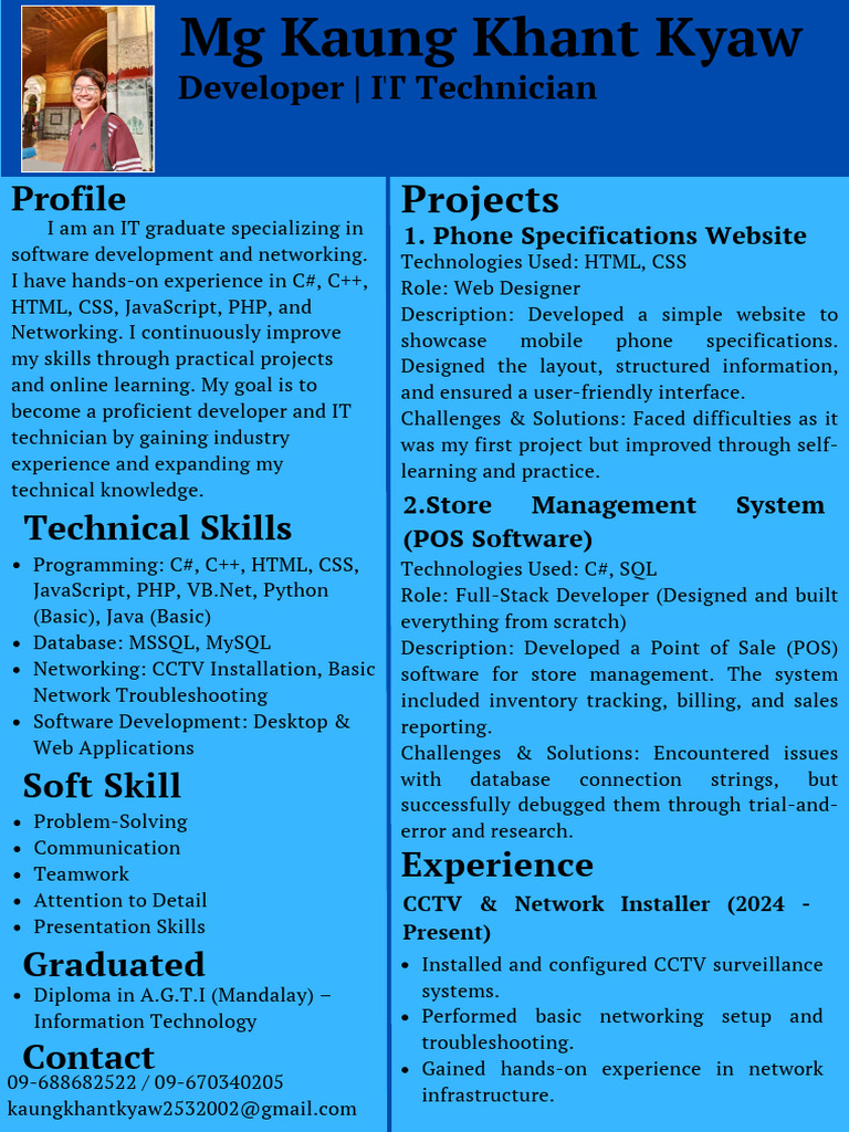 MG Kaung Khant Kyaw | PDF | Point Of Sale | Php