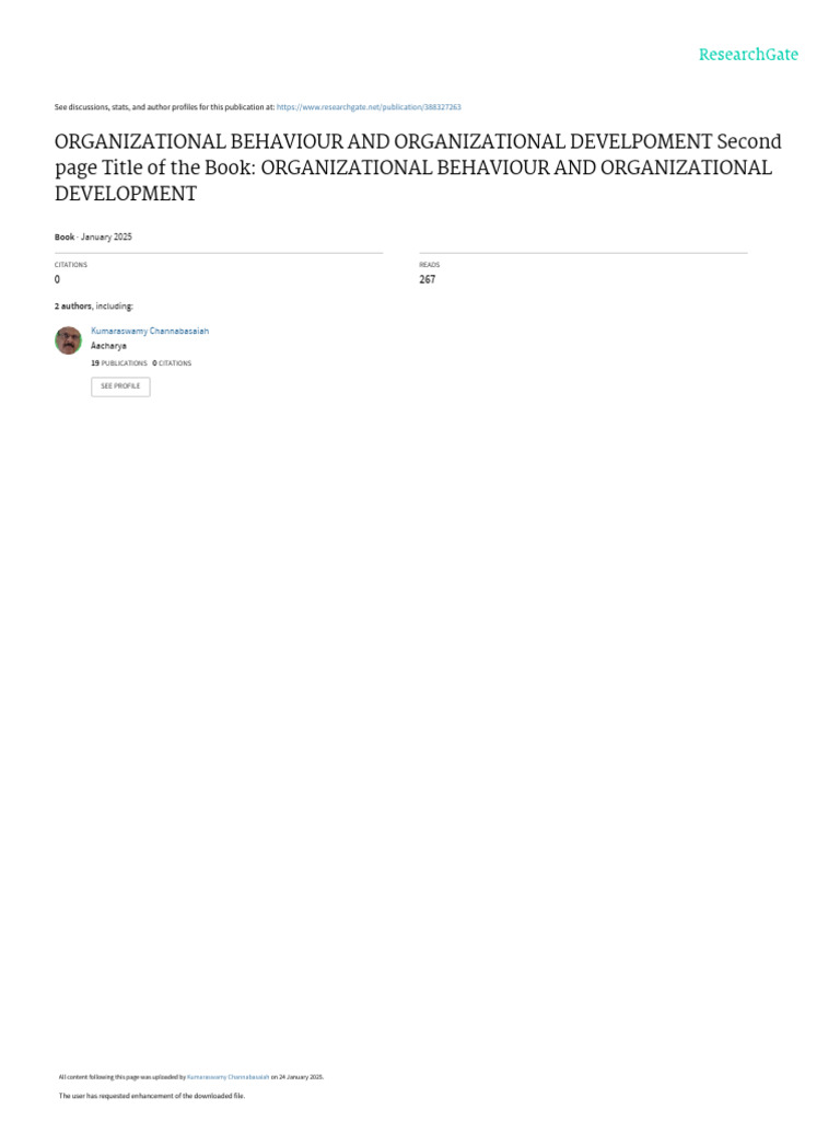 DDDDD | PDF | Organizational Behavior | Leadership