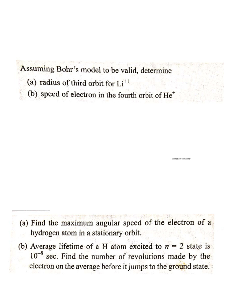 Atomic Structure Pdf