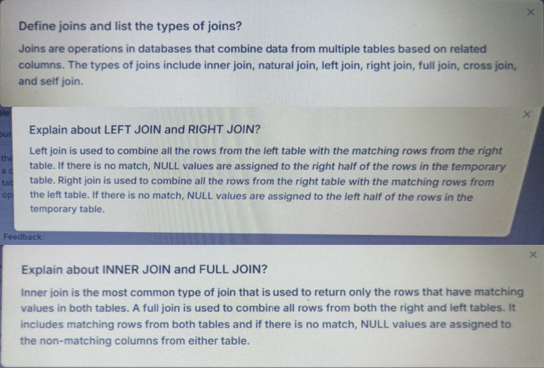 SQL Revision-1 | PDF