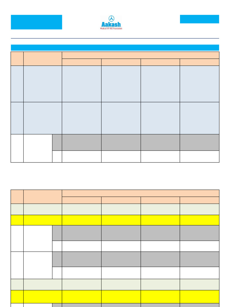 Test Planner - Phase-01 For CF+OYM - AY-2025-2026 Version 1.0 | PDF ...