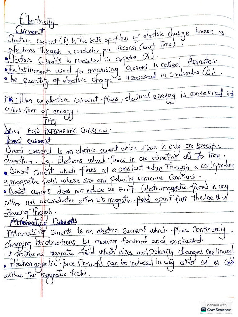Electricity Assignment | PDF