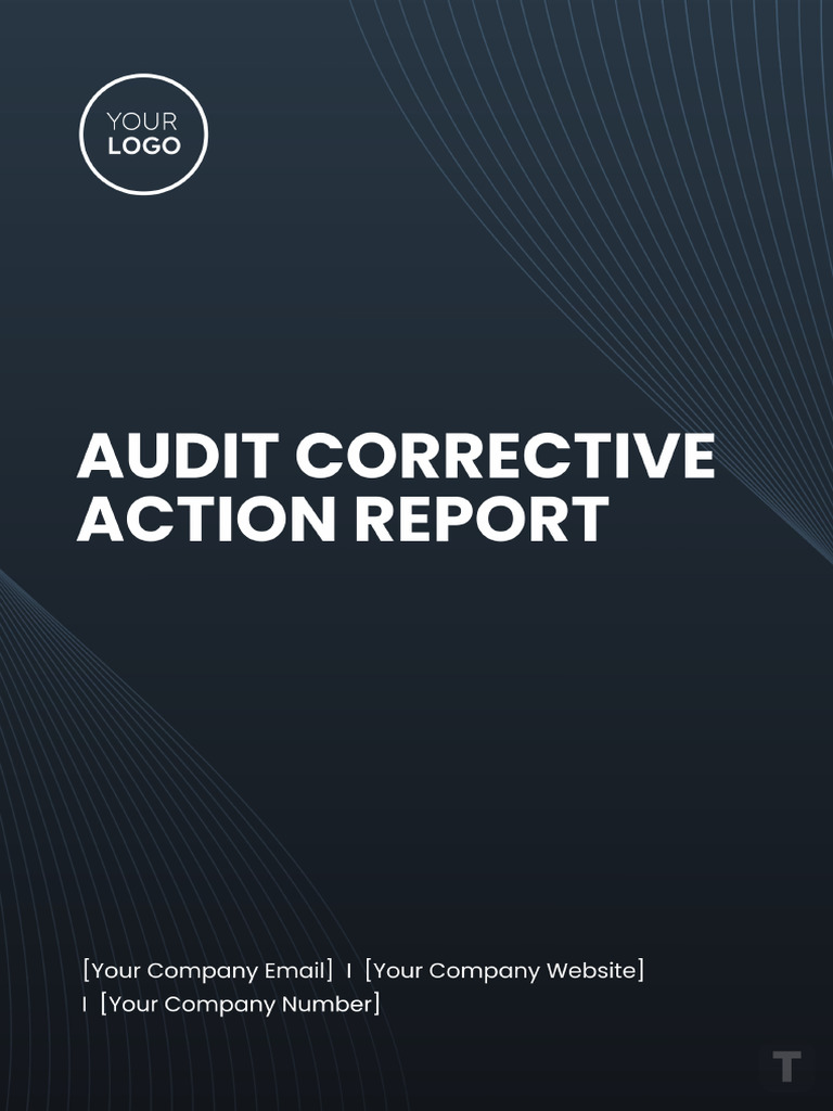 Free Audit Corrective Action Report Template | PDF