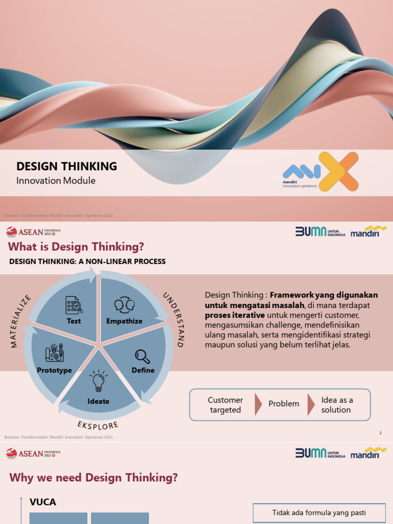 Inovasi Melalui Design Thinking Mandiri | PDF