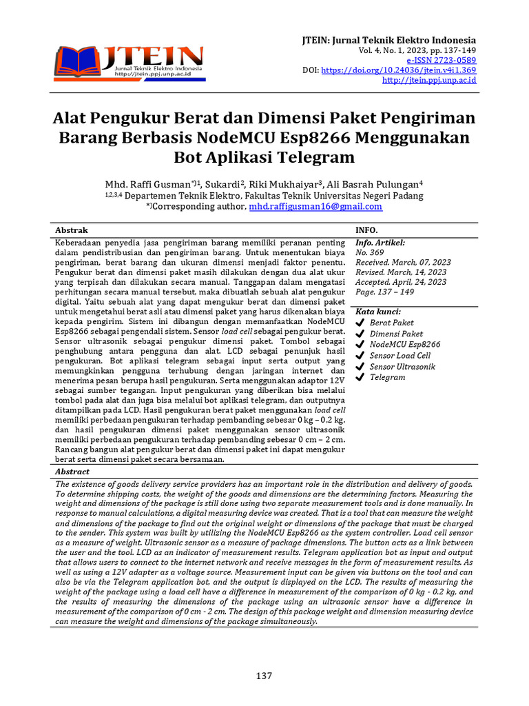 Rancang_Bangun_Alat_Pengukur_Berat_dan_Dimensi_Pak | PDF