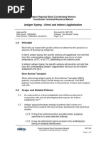 Lui Freeze-Thaw Elution Procedure | PDF | Serology | Hematology