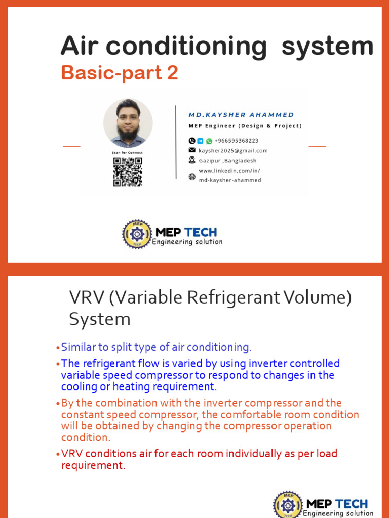 Air Conditioning system -basic Part 2 | PDF