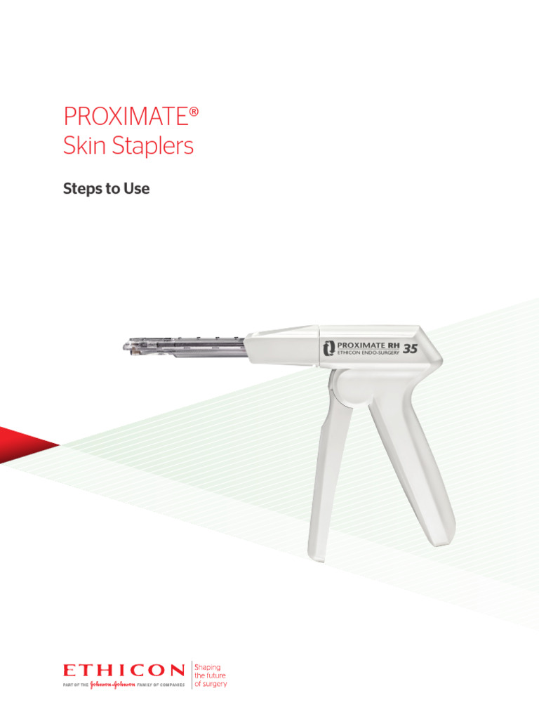 032779 150408 Proximate Skin Stapler STU v2 | PDF | Trigger (Firearms)