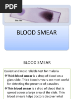 Malarial Smear Preparation Techniques | PDF | Malaria | Plasmodium