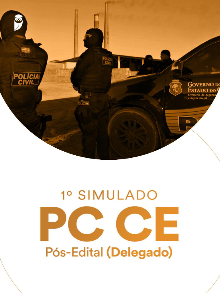 Gabarito - 1º Simulado Delegado PC CE 2025 | PDF