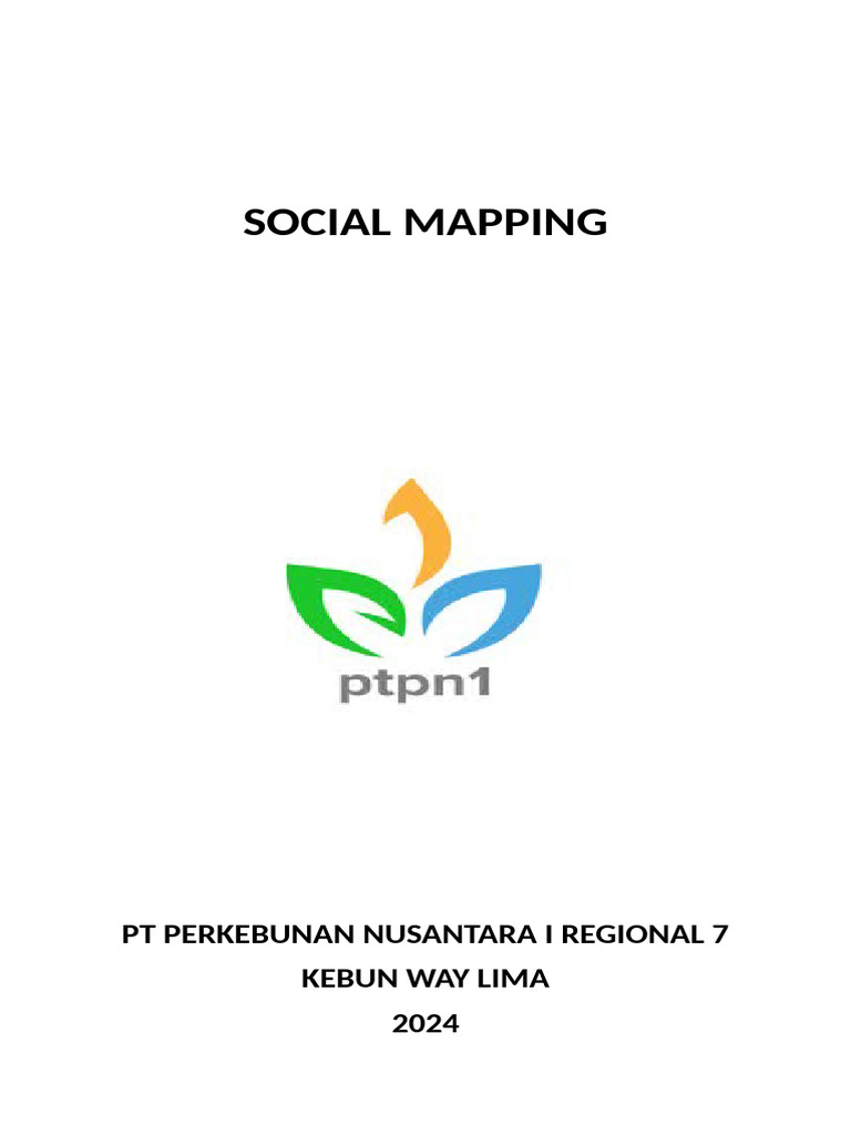 Social Mapping | PDF