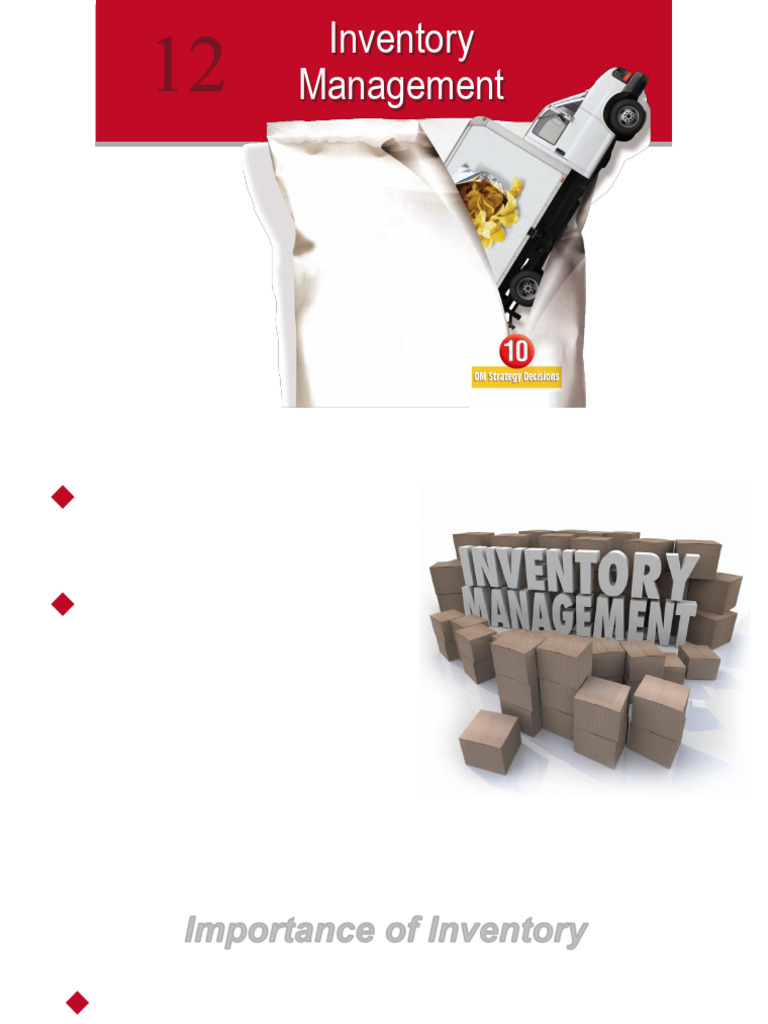 Inventory Management v2 | PDF | Inventory | Management Accounting