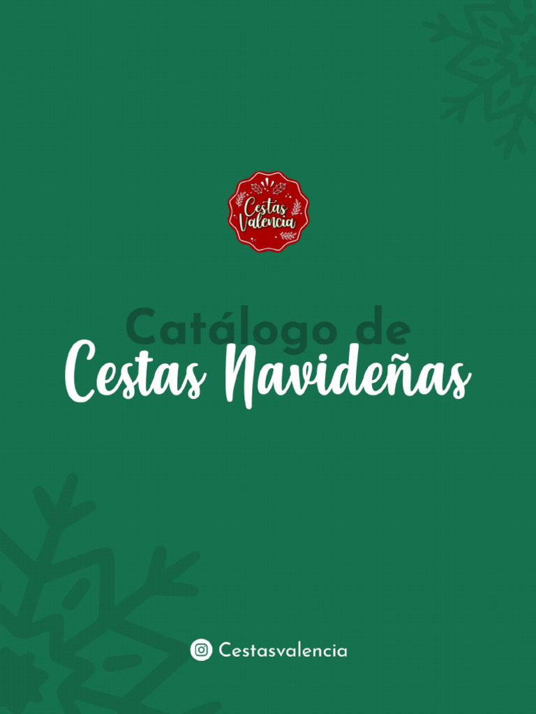 Catalogo Cestas Valencia | PDF