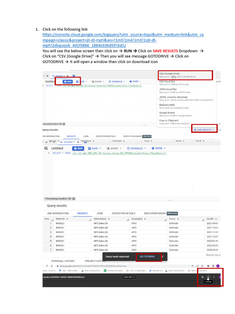 Process To Access IPSOS Complete Data | PDF