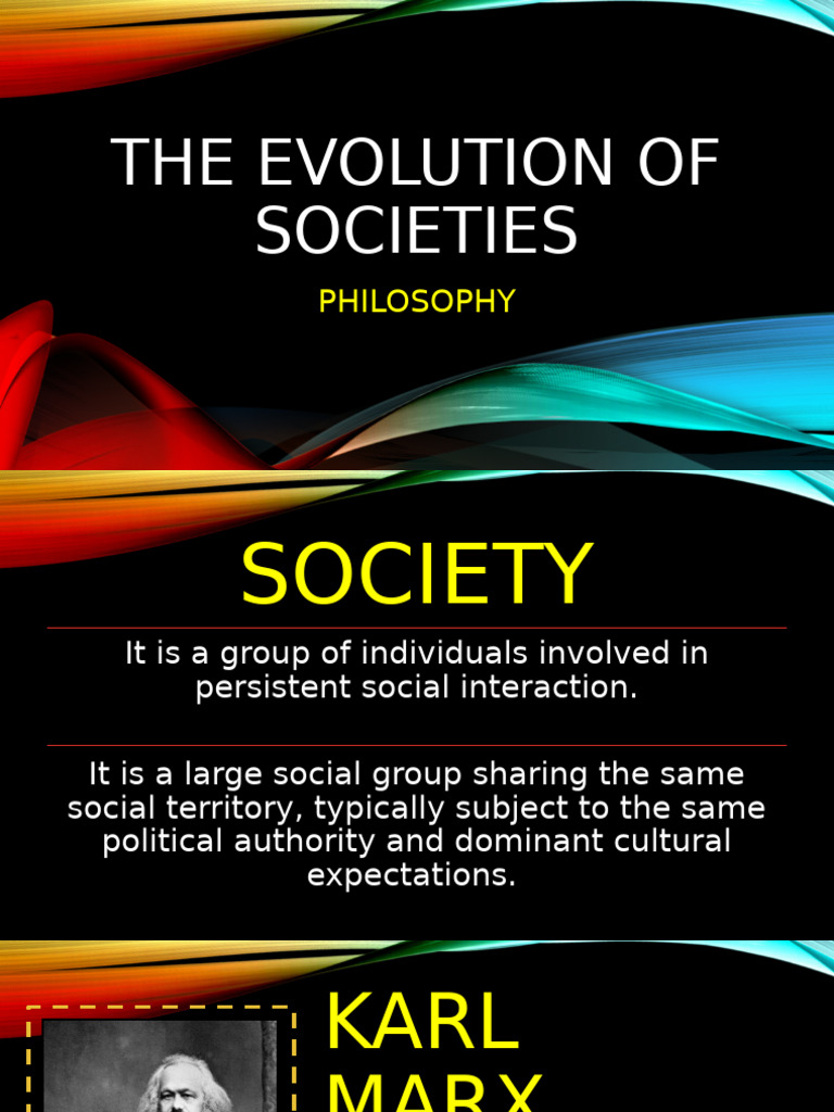 Evolution of Societies: From Prehistory to Communism | PDF