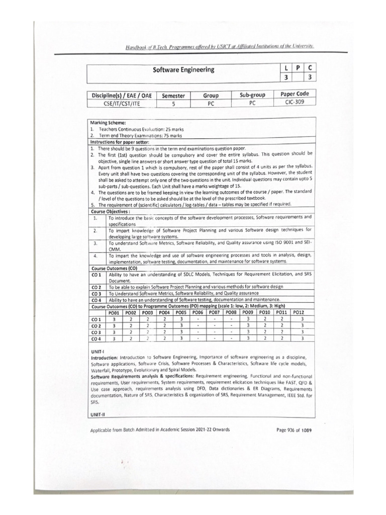 Software Engineering | PDF