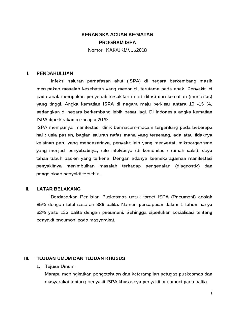 KAK ISPA New | PDF