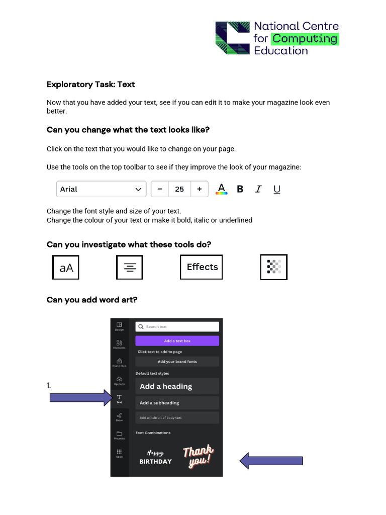 A2 Resource - Exploratory Task | PDF