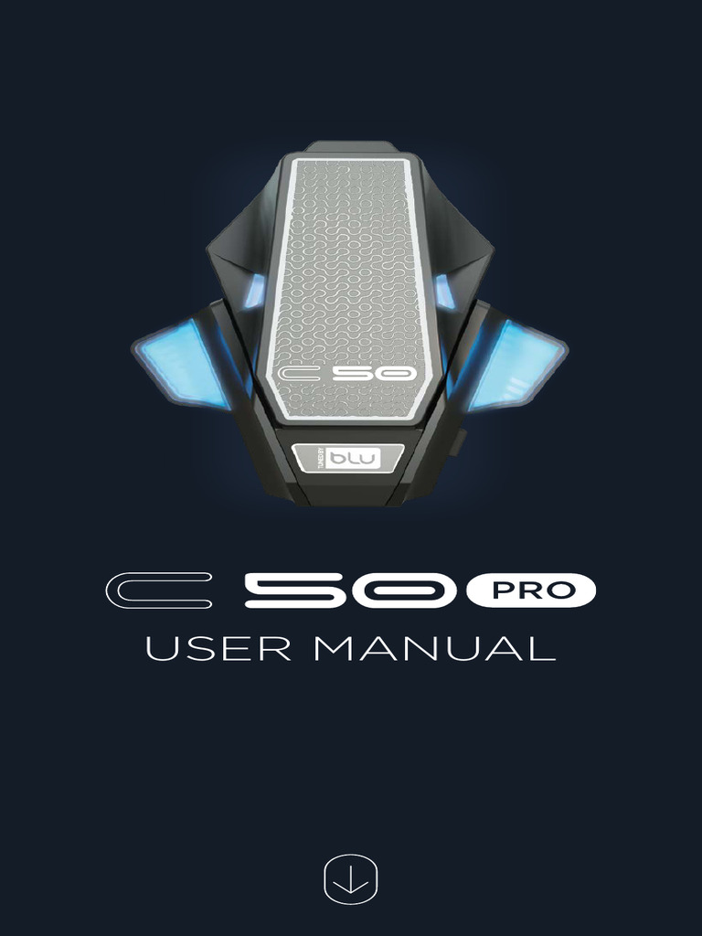 C50 Pro User Manual and Installation Guide | PDF | Mobile App | Microphone