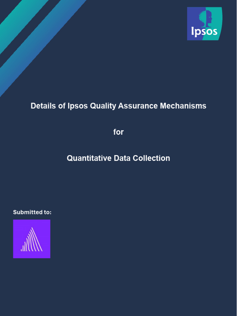 Quality Assurance Mechanisms | PDF | Quality Assurance | Data Collection