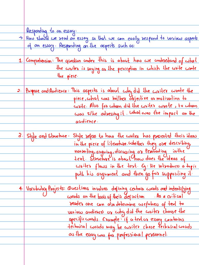 Patterns For College Writing - Annotated | PDF