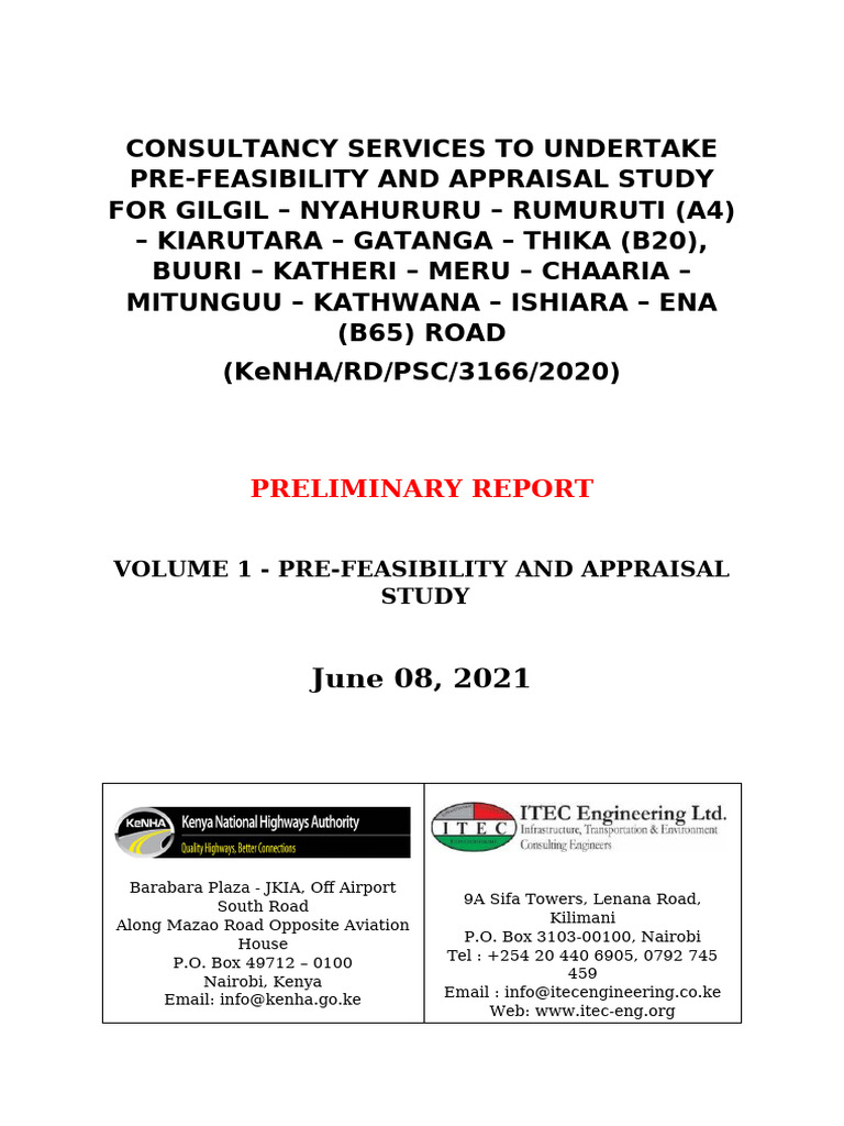 Preliminary Report - Final | PDF | Agriculture | Inflation