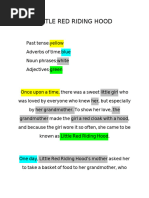 Little Red Riding Hood Story | PDF | Little Red Riding Hood