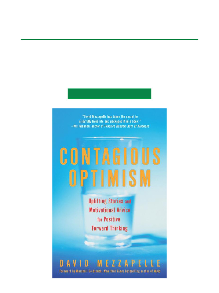 Popular Now Contagious Optimism Uplifting Stories and Motivational ...