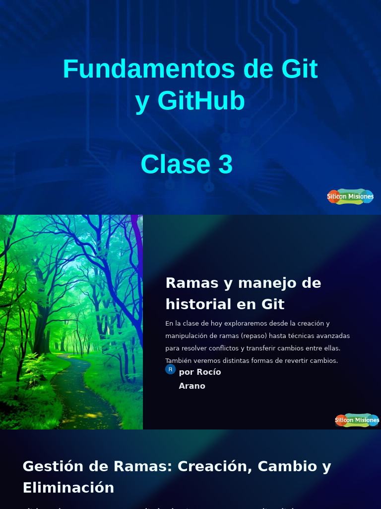 Ramas y Manejo de Historial en Git | PDF | Software | Informática