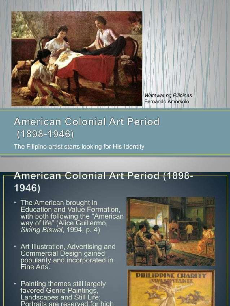 PH ART Post Colonial Contemporary Art With Additional American Colonial ...