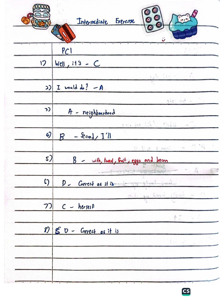 Intermediate Checking Paragraph | PDF