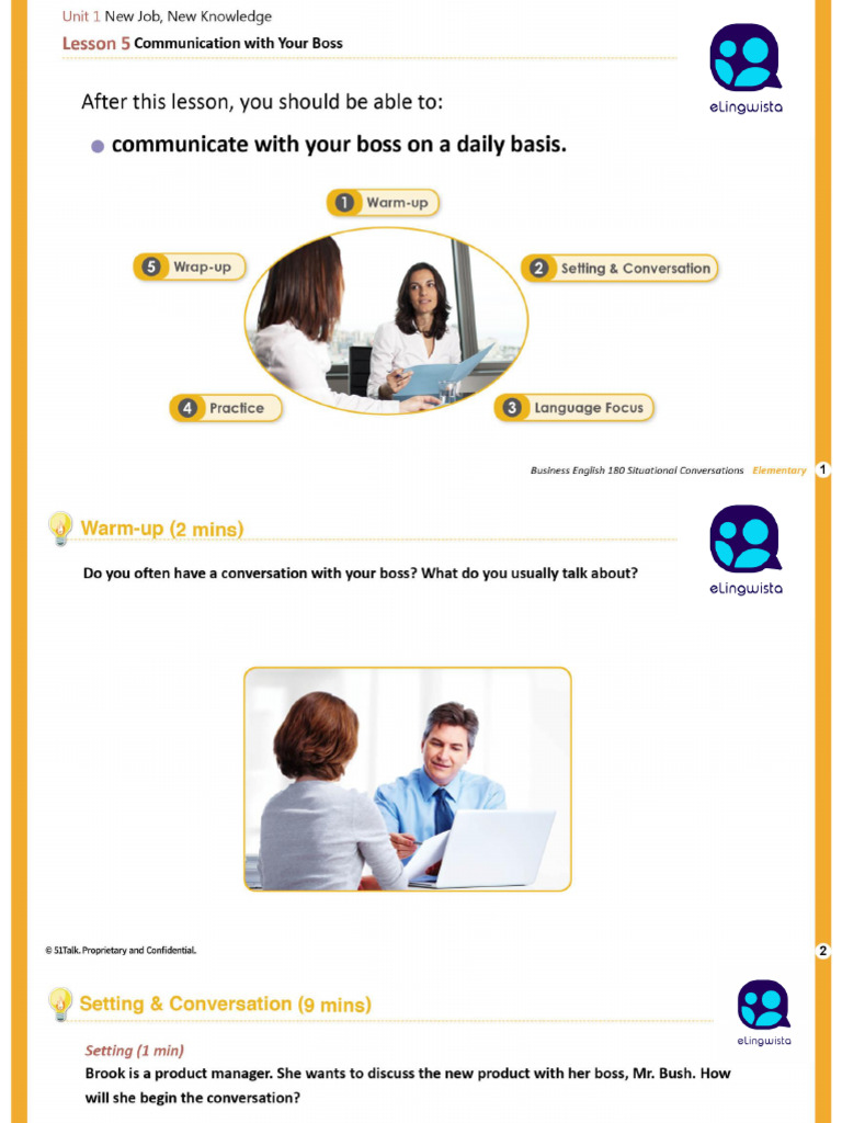 Unit 1 Lesson 5 - Elingwista | PDF
