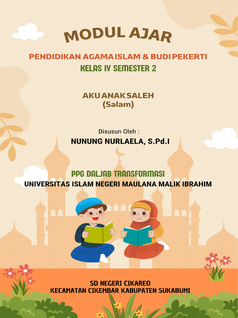 Modul Ajar - Ukin - PPG Daljab - 2025 - Nunung Nurlaela - 240109120942 | PDF