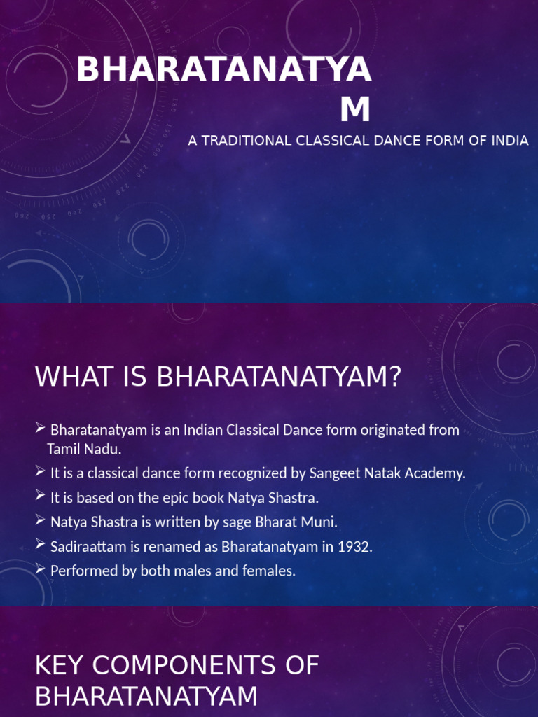 Bharatanatyam - Speaking Session Topic | PDF