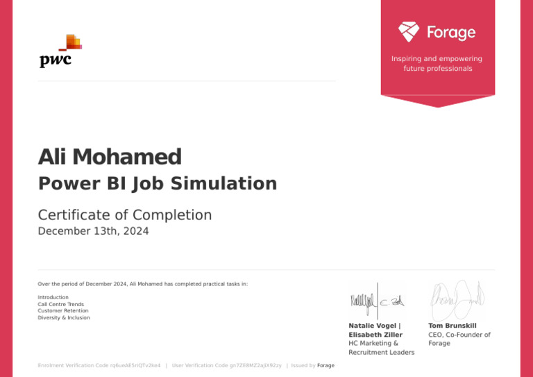 Power BI Job Simulation | PDF